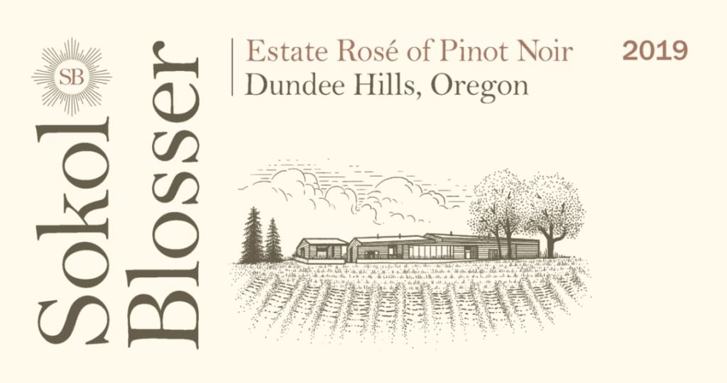 2021 Sokol Blosser Dundee Hills Estate Rose Of Pinot Noir - Hill Side ...