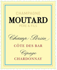 CHAMPAGNE MOUTARD PERE & FILS CHAMPAGNE BRUT CHARDONNAY CHAMP PERSIN ...