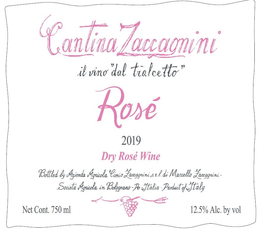 2021 Cantina Zaccagnini Terre di Chieti Il Vino dal Tralcetto Rose ...