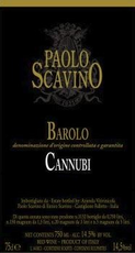 2018 PAOLO SCAVINO BAROLO CANNUBI 750ML - Hill Side Vineyards