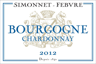 2019 Simonnet-Febvre Bourgogne Chardonnay - Hill Side Vineyards