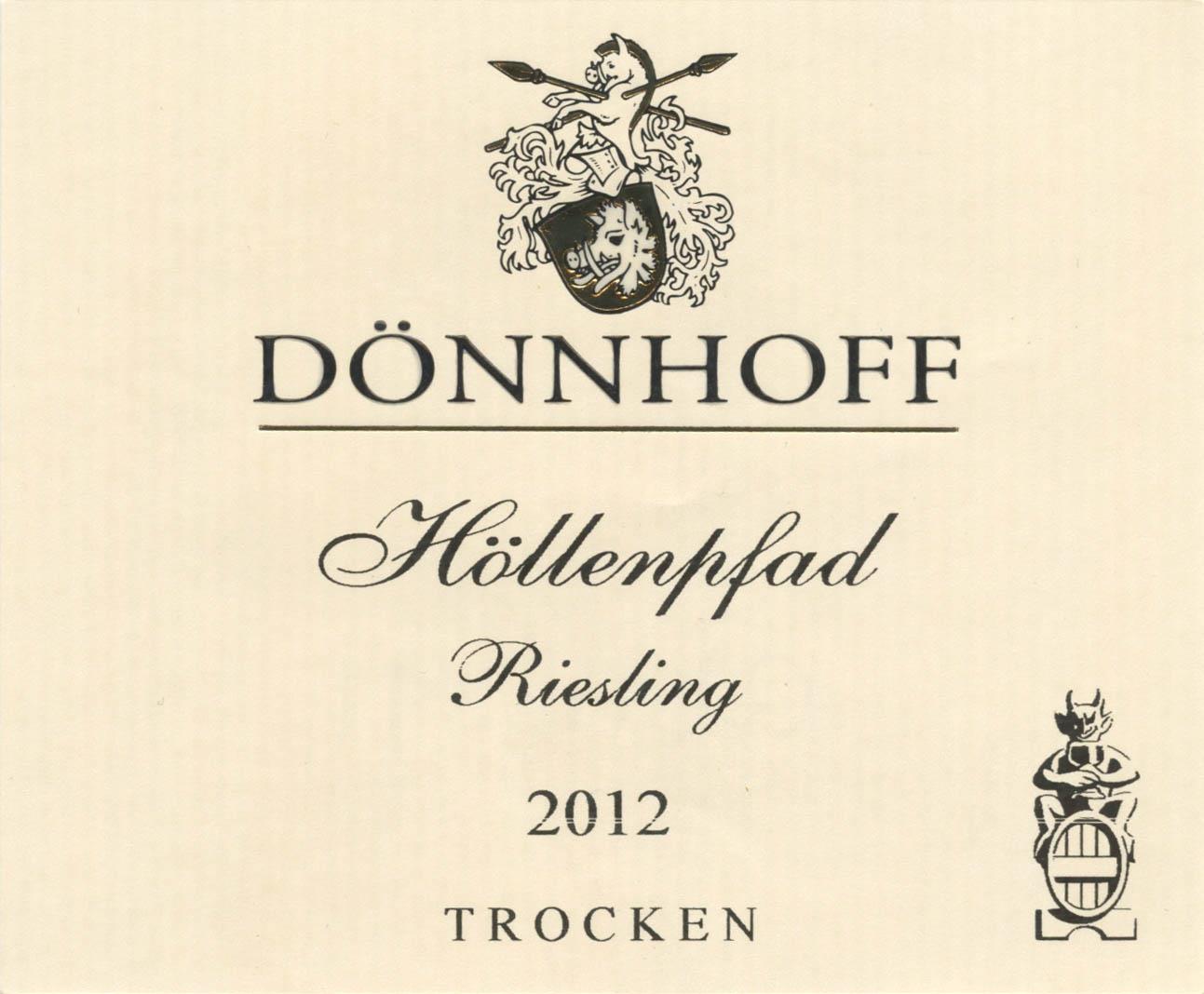 2022 Donnhoff Riesling Roxheimer Hollenpfad Trocken 750ML - Hill Side ...