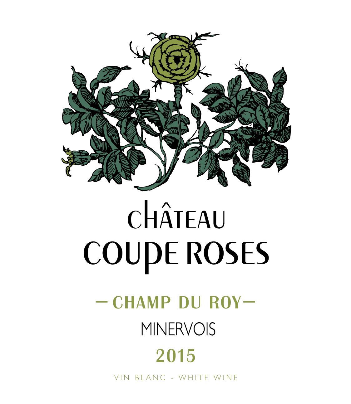 2022 Chateau Coupe Roses Minervois Champ de Roy Blanc 750ML - Hill Side ...