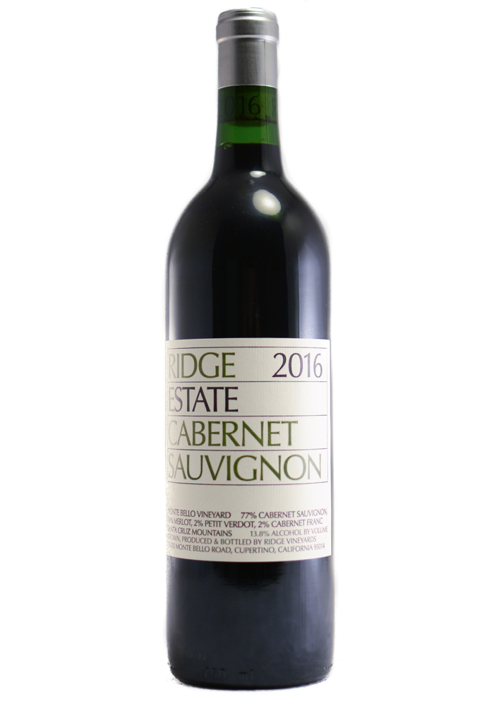 2021 Ridge Vineyards Estate Cabernet Sauvignon 750ML - Hill Side Vineyards